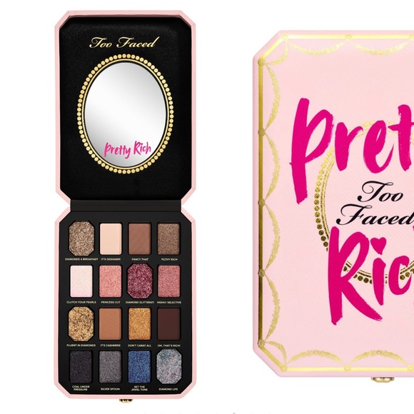 Too Faced | Other | Too Faced Pink And Gold Eyeshadow Palette | Poshmark